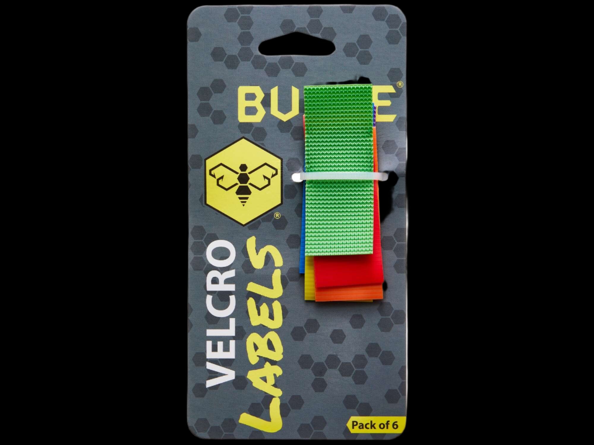 Buzbe Velcro Labels 6pk – Anglers Choice Marine Tackle Shop