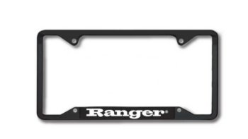 Ranger License Plate Frame - Metal – Anglers Choice Marine Tackle Shop