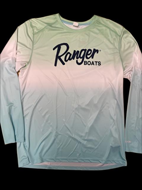 Ranger Performance Shirt - Aqua – Anglers Choice Marine Tackle Shop