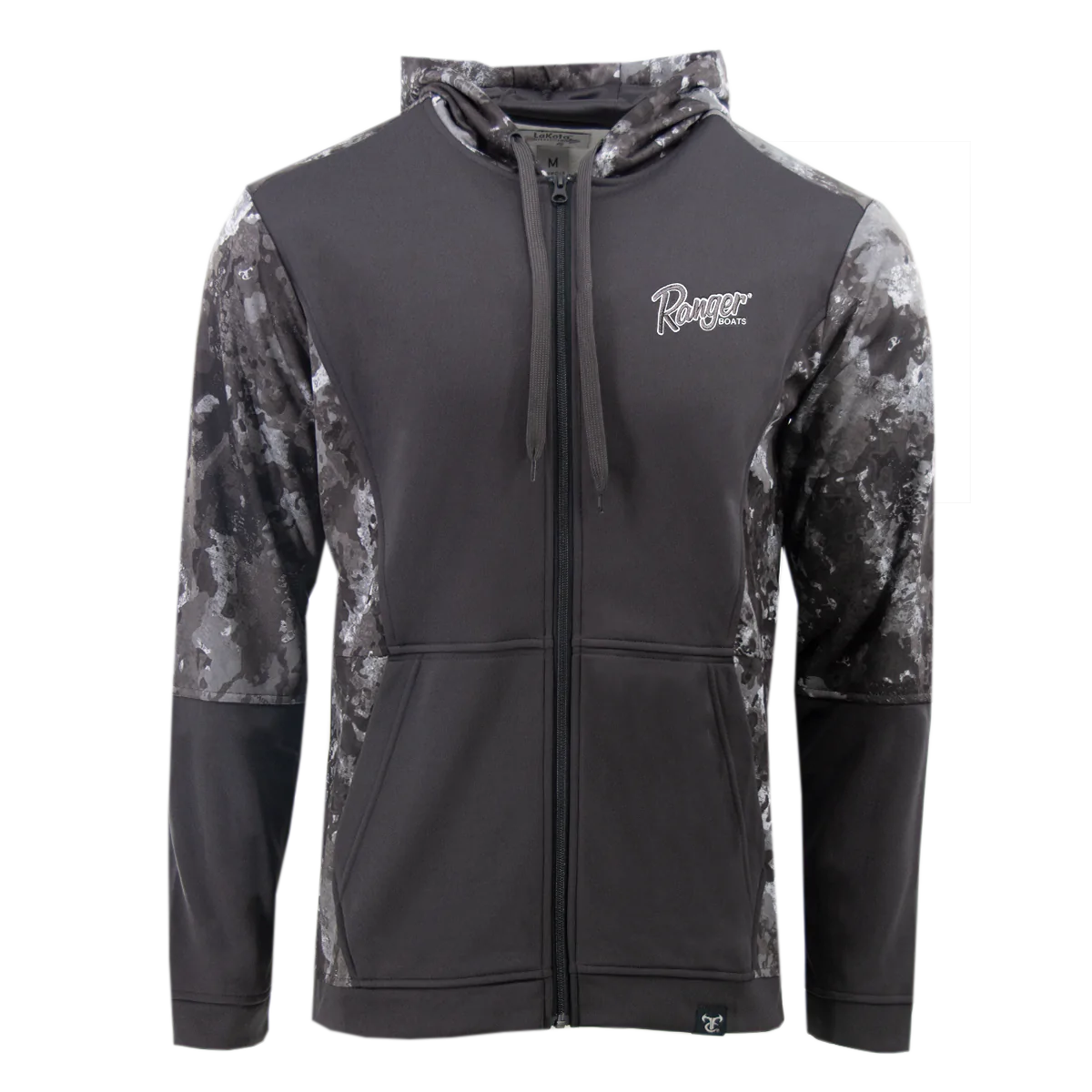 Ranger - Full Zip Performance Hoodie - Midnight Camo – Anglers Choice ...